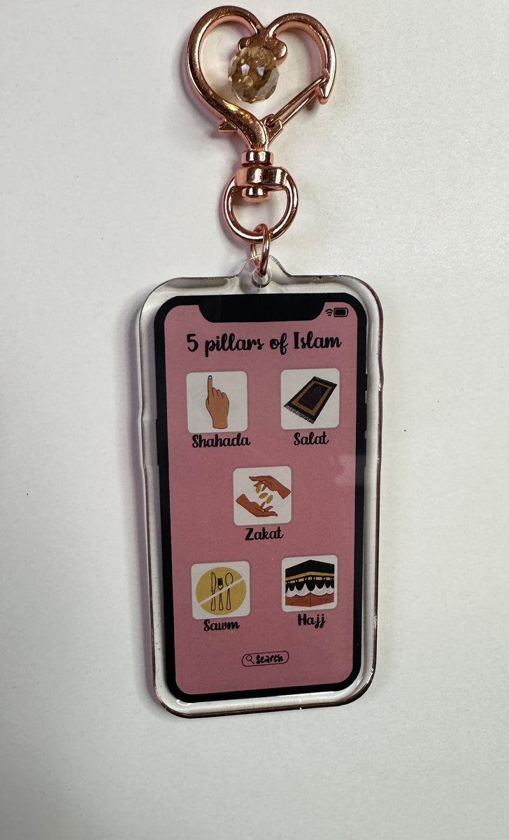 Keyring-Pillars of Islam – Tassycrafty